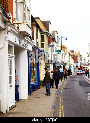High Street, Whitstable Stock Photo - Alamy