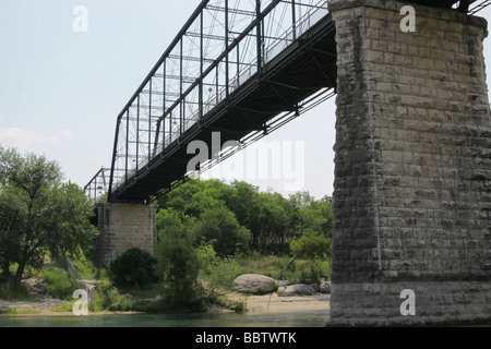 New railroad bridge over stream Stock Photo - Alamy