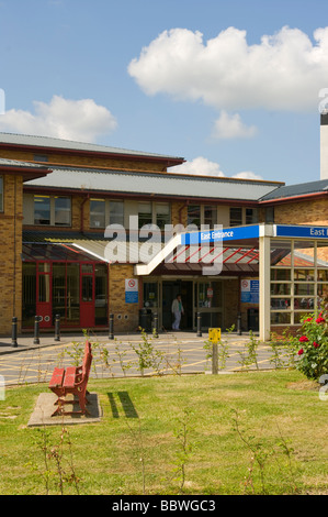 East Entrance Of East Surrey NHS Hospital Redhill England Stock Photo ...