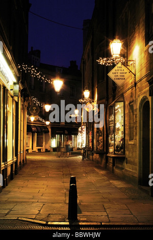 Rose Crescent Cambridge at night Stock Photo - Alamy