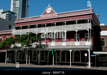 Transcontinental Hotel, Brisbane, Queensland, Australia Stock Photo - Alamy