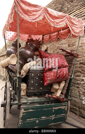 Filming of the BBC serial Cranford in Lacock, Wiltshire, UK Stock Photo ...