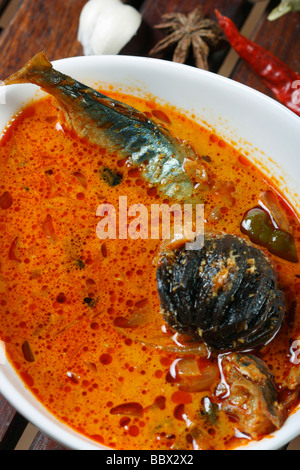 Varutharacha Meen Curry Stock Photo - Alamy