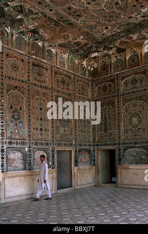 Pakistan Punjab Region Lahore Shish Mahal fort Mirrors palace Stock ...