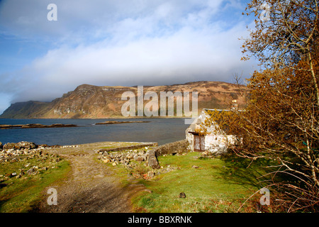 Carsaig Bay old Pier and coast,Ross of Mull,Isle of Mull,Highlands ...