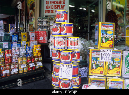 Supermarket shopping. Arthur Avenue Retail Market in The Bronx New York ...