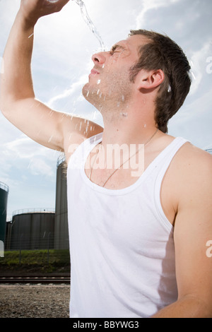 Tipping Of A Water Stock Photo - Alamy