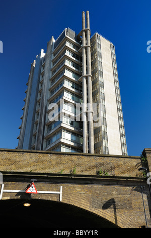 Keybridge House in Vauxhall, South London. It was designed by G.W ...