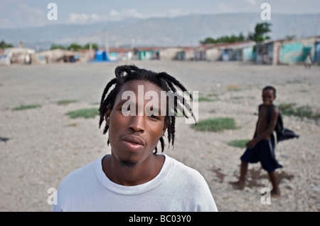Rap Kreyol artist 2Double in Port-au-Prince, Haiti Stock Photo - Alamy