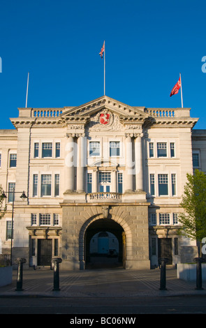 Maidstone, Kent, UK. County Hall, home of the Kent County Council Stock ...