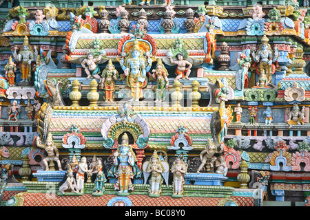 Main Entrance of Sri Ranganathaswamy Temple Southern Gopuram, Srirangam ...