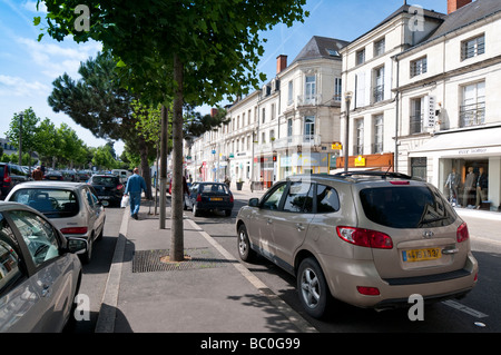 Chatellerault city centre - Vienne, France Stock Photo - Alamy