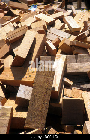 wood lumber scrap sawdust trim cut piece waste build construct material ...