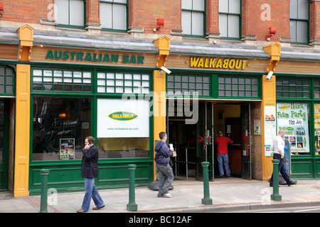 Walkabout Australian Bar, Broad Street, Birmingham, UK Stock Photo - Alamy