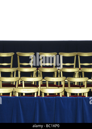 Chairs in conference room in prestige hotel for charity event ...