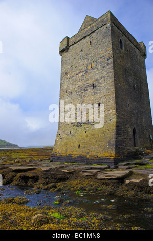 Rockfleet Castle or Carrigahowley a 15th century tower that belonged to ...