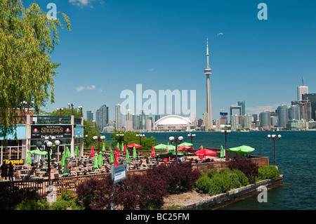 A view of Toronto across Lake Ontario from the Niagara Escarpment near ...