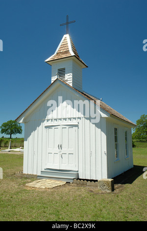 Warrenton, Texas, TX, World's Smallest Catholic Church Stock Photo - Alamy