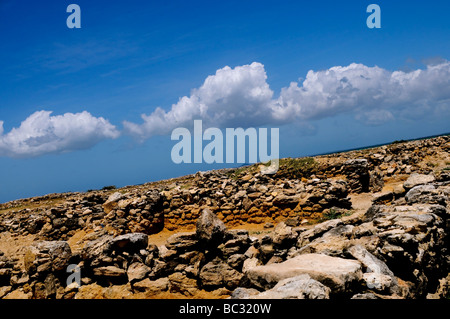 Historical Ruins in Cubagua Island, Venezuela Stock Photo - Alamy