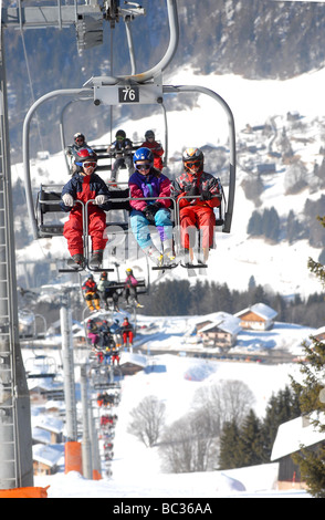 Crest-Voland ski resort (73 Stock Photo - Alamy