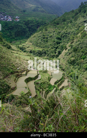 Bayyo village and rice terraces, Luzon, Philippines Stock Photo - Alamy