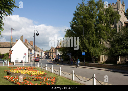 Street market, Huntingdon High Street, Huntingdon, Cambridgeshire ...