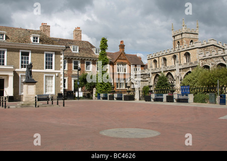 England, Cambridgeshire, Huntingdon, High Street, Cromwell Museum, in ...