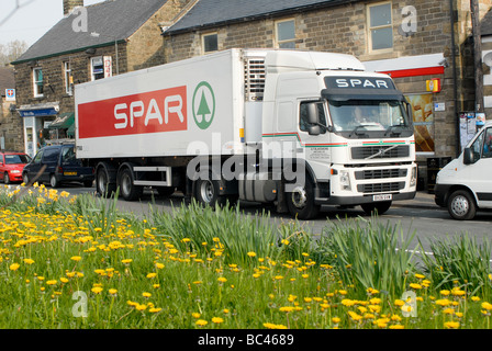 A Spar delivery truck Stock Photo - Alamy