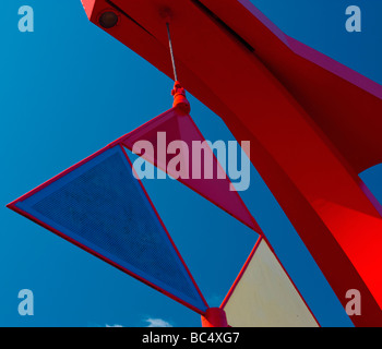 The Steel Wave Sculpture Newport Gwent Wales Stock Photo - Alamy