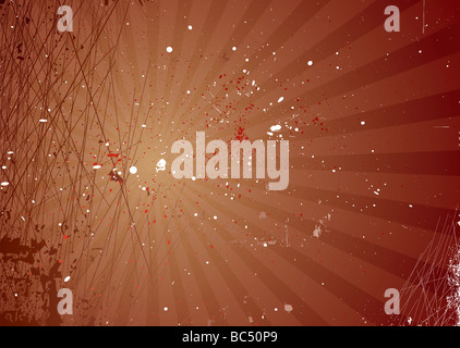 radiate cut grunge Stock Photo - Alamy