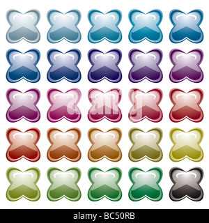 rainbow pucker variation Stock Photo - Alamy