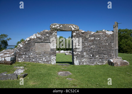 Remains of a sixth century monastery on Inishmurray island, County ...