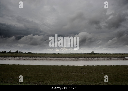 River Nene Guys Head Terrington Marsh Norfolk Stock Photo - Alamy