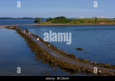 Strangford Lough, Island Hill, County Down, Northern Ireland, UK. 10 ...