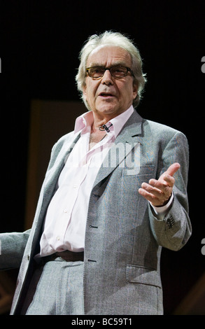 Gerald Scarfe English cartoonist and illustrator pictured speaking on ...