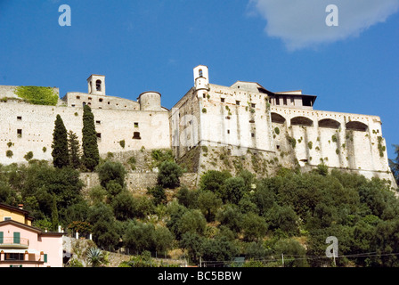 Malaspina castle, Massa, Tuscany, Italy Stock Photo - Alamy