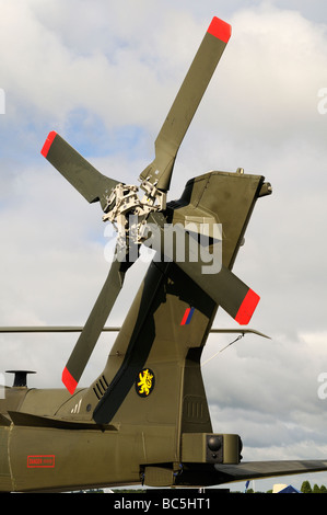 Merlin Helicopter Tail Rotor blades Stock Photo - Alamy