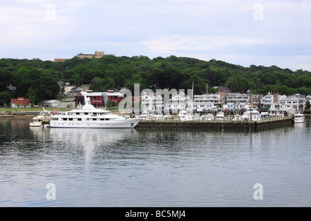 Port Jefferson Long island USA Shown on a geography map or road map ...
