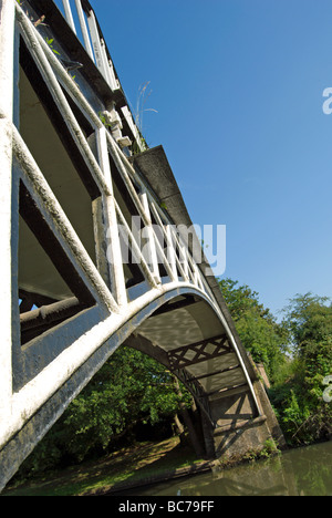 the 1820 gallows bridge crossing the grand union canal, brentford ...