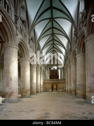 Gloucester Cathedral Nave Stock Photo - Alamy