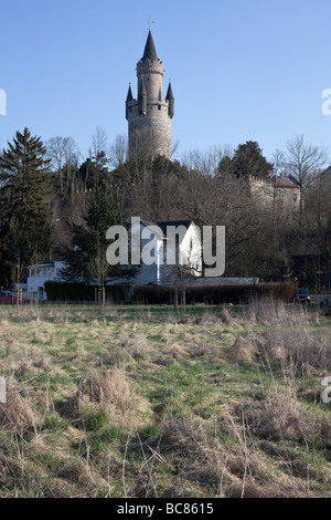 Friedberg: tower Adolfsturm of Friedberg Castle in Taunus, Hessen ...