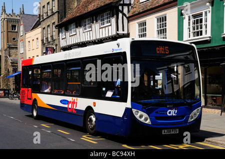 Stagecoach bus. Single decker Stagecoach number 9 bus in West Sussex ...