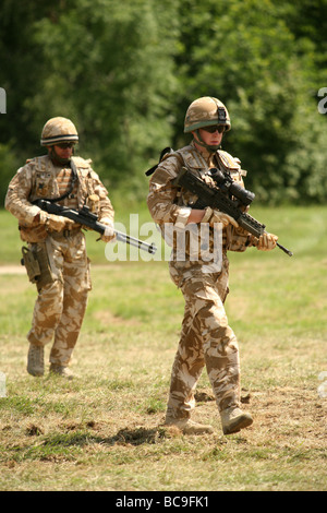 British Army Soldier in camouflage uniforms isolated on white Stock ...