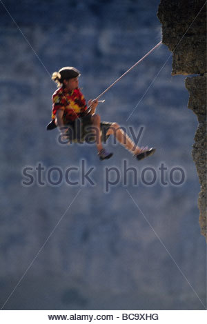falling rock climber man with motion blur Stock Photo: 43685286 - Alamy