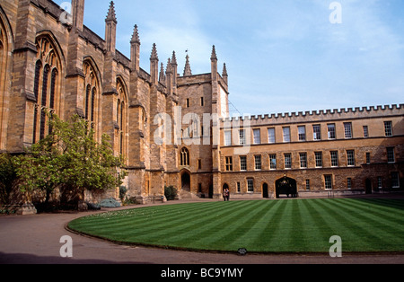 Keble College Oxford University UK with its chapel - the college has a ...