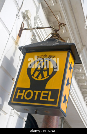 AA 3 Star, stars Hotel Sign rating UK Stock Photo - Alamy