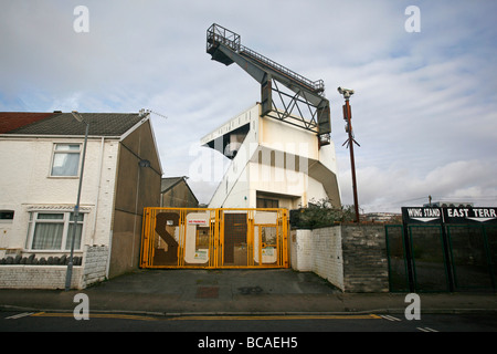 Exterior of the Vetch Field football stadium in Swansea, UK Stock Photo ...