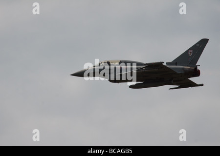 Eurofighter Typhoon Aerial Display at Biggin Hill Airshow Stock Photo ...