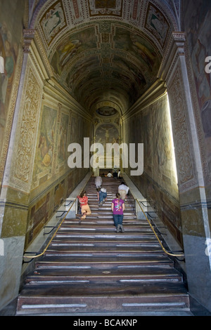 The Scala Sancta. Holy Stairs. Scala Santa. Rome, Italy Stock Photo ...