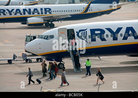 Airport of Girona-Costa Brava. Catalunya. Catalonia. Spain Stock Photo ...